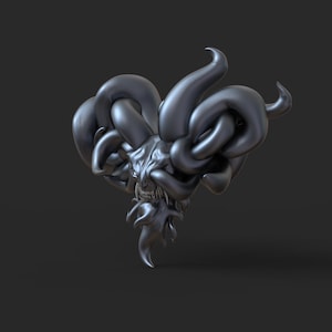 Mohg Lord of Blood Custom Full Wearable Head and Trident 3D Model STL ...