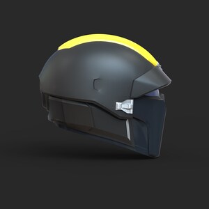 Helldiver FS-05 Marksman Custom Full Wearable Helmet 3D Model STL - Etsy