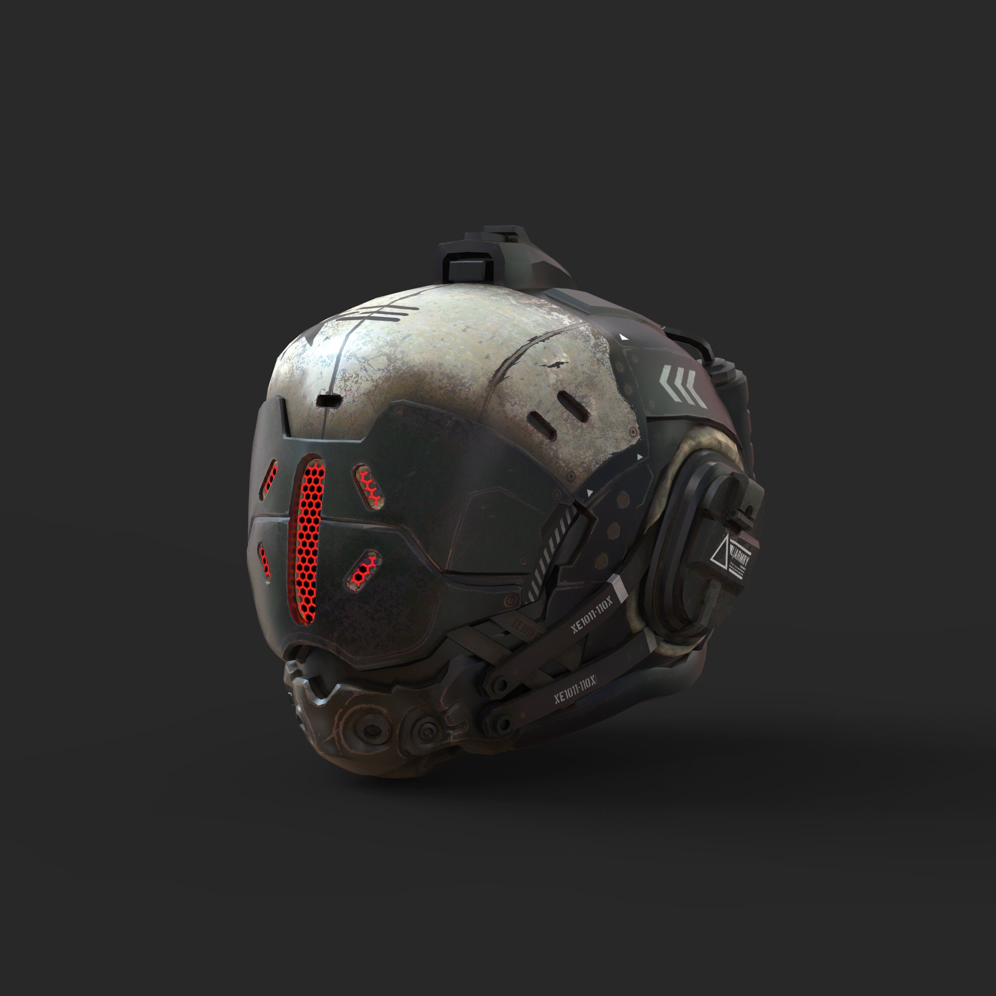 Titanfal 2 Pilot Kane Custom Full Wearable Helmet 3D Model STL - Etsy