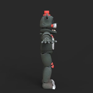 Lefty Help Wanted 2 Custom Full Body Wearable Parts With Head 3D Model ...