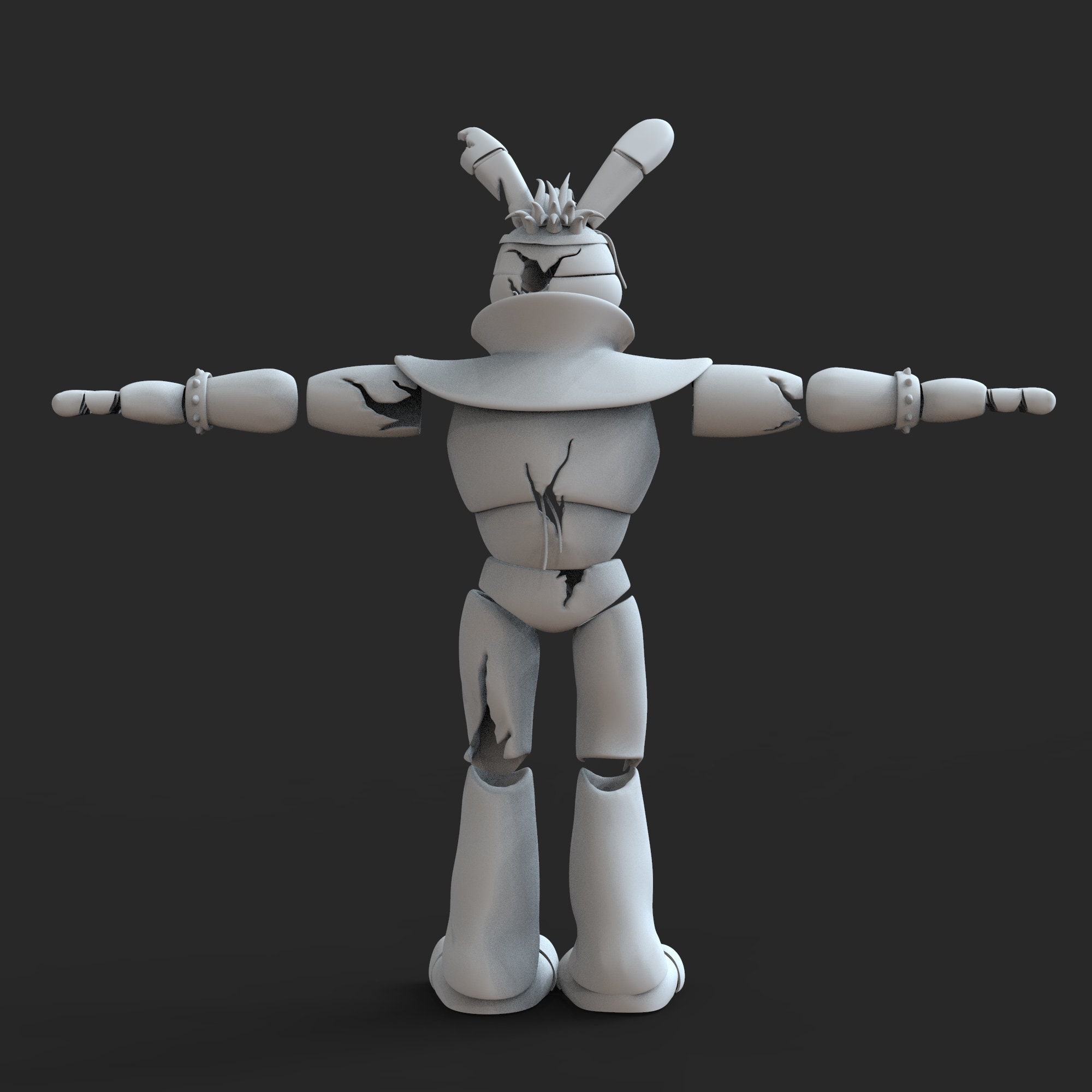 Glamrock Bonnie Ruin Custom Body Parts With Head Wearable 3D - Etsy ...