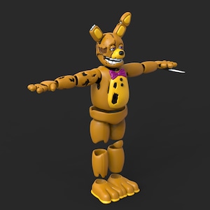 Spring Bonnie Withered Movie Version Furry Custom Full Body Wearable ...