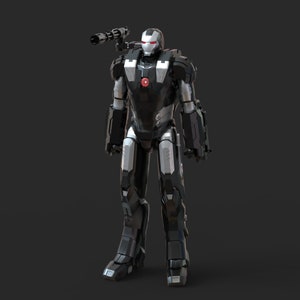 Irman War Machine Mark 1 Custom Full Body Wearable Armor With Helmet 3D ...