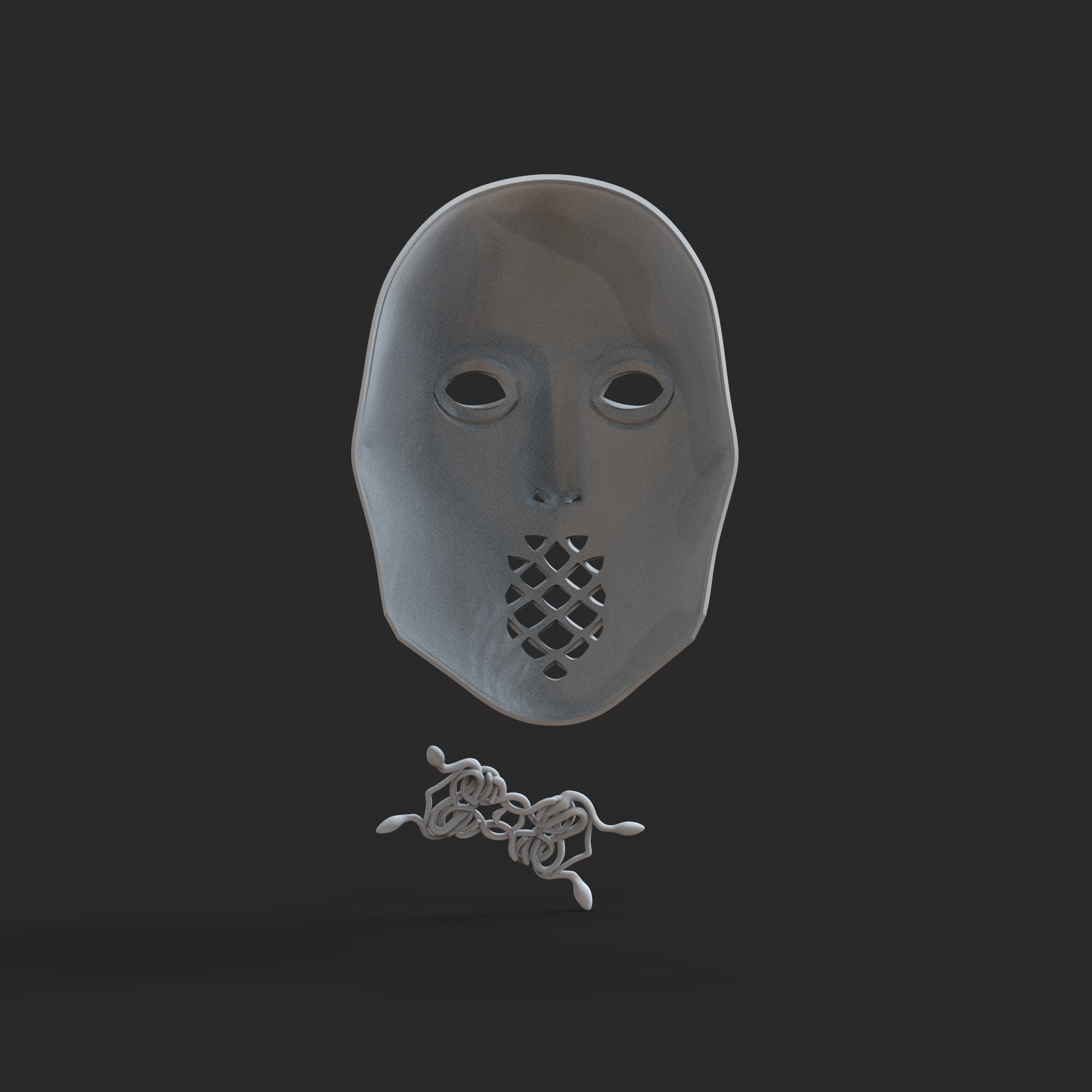 Preceptor Custom Full Mask Wearable 3D Model STL - Etsy