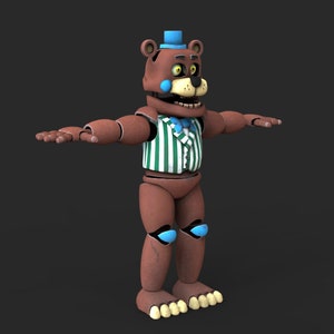 Carnie Help Wanted 2 Custom Full Body Wearable Parts With Head 3D Model ...
