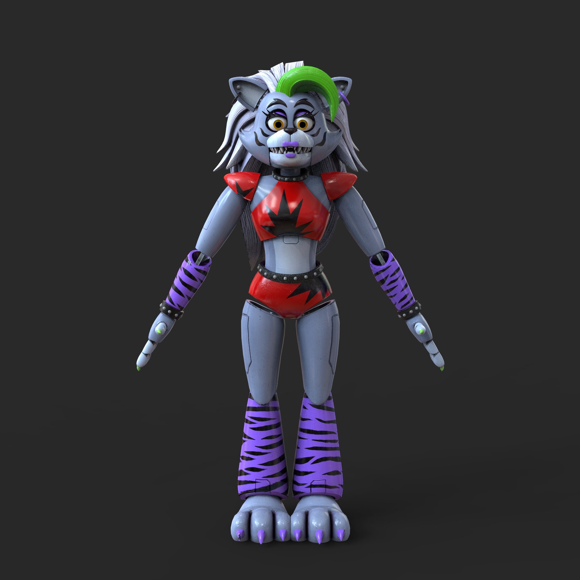 Roxanne Security Break Furry Custom Full Body Wearable Body With Helmet ...