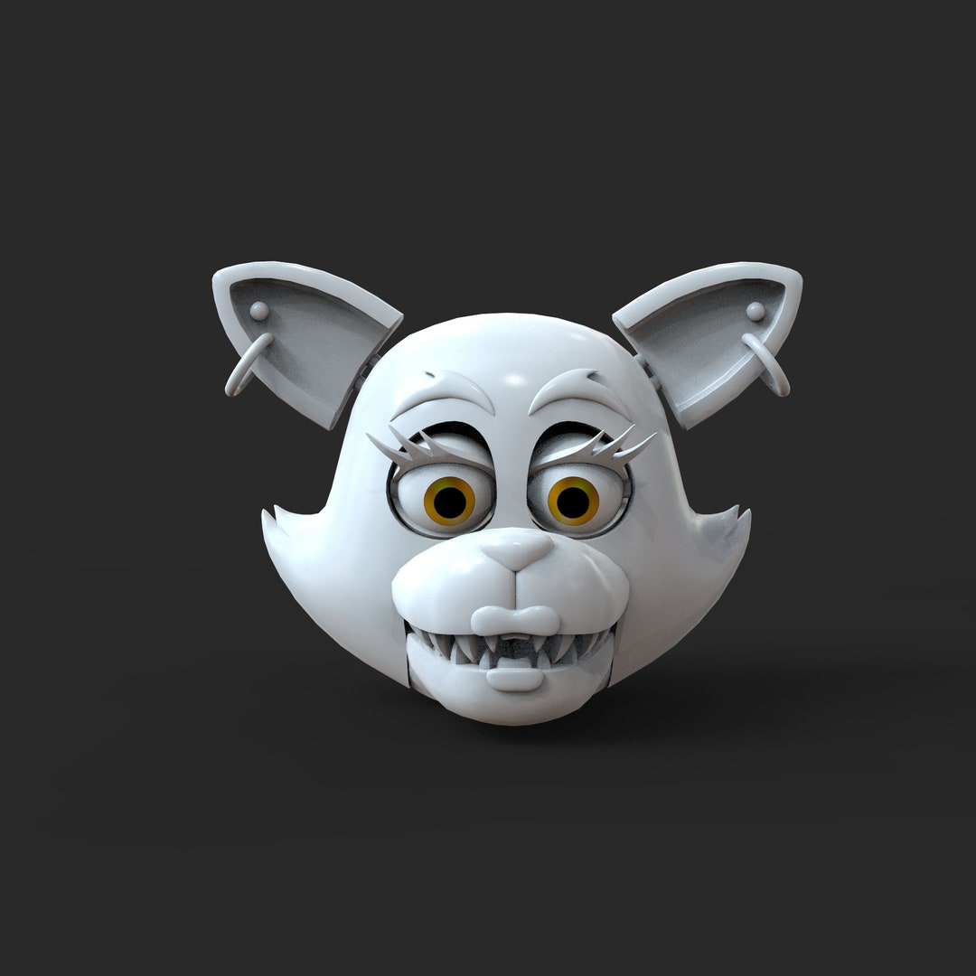 Roxanne Furry Custom Helmet Wearable 3D Model STL - Etsy