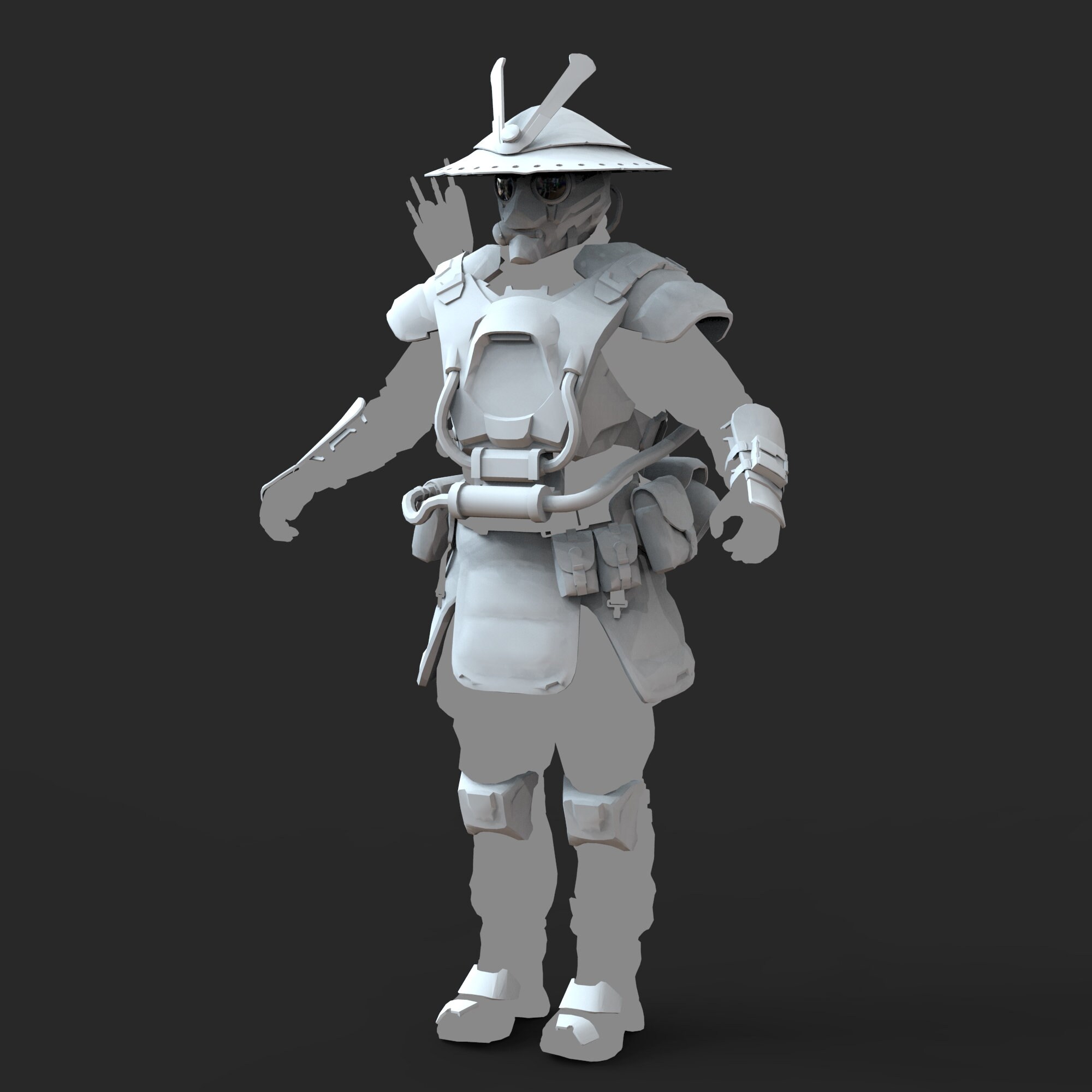 Royal Guard Samurai Bloodhound Custom Full Body Wearable Armor With ...