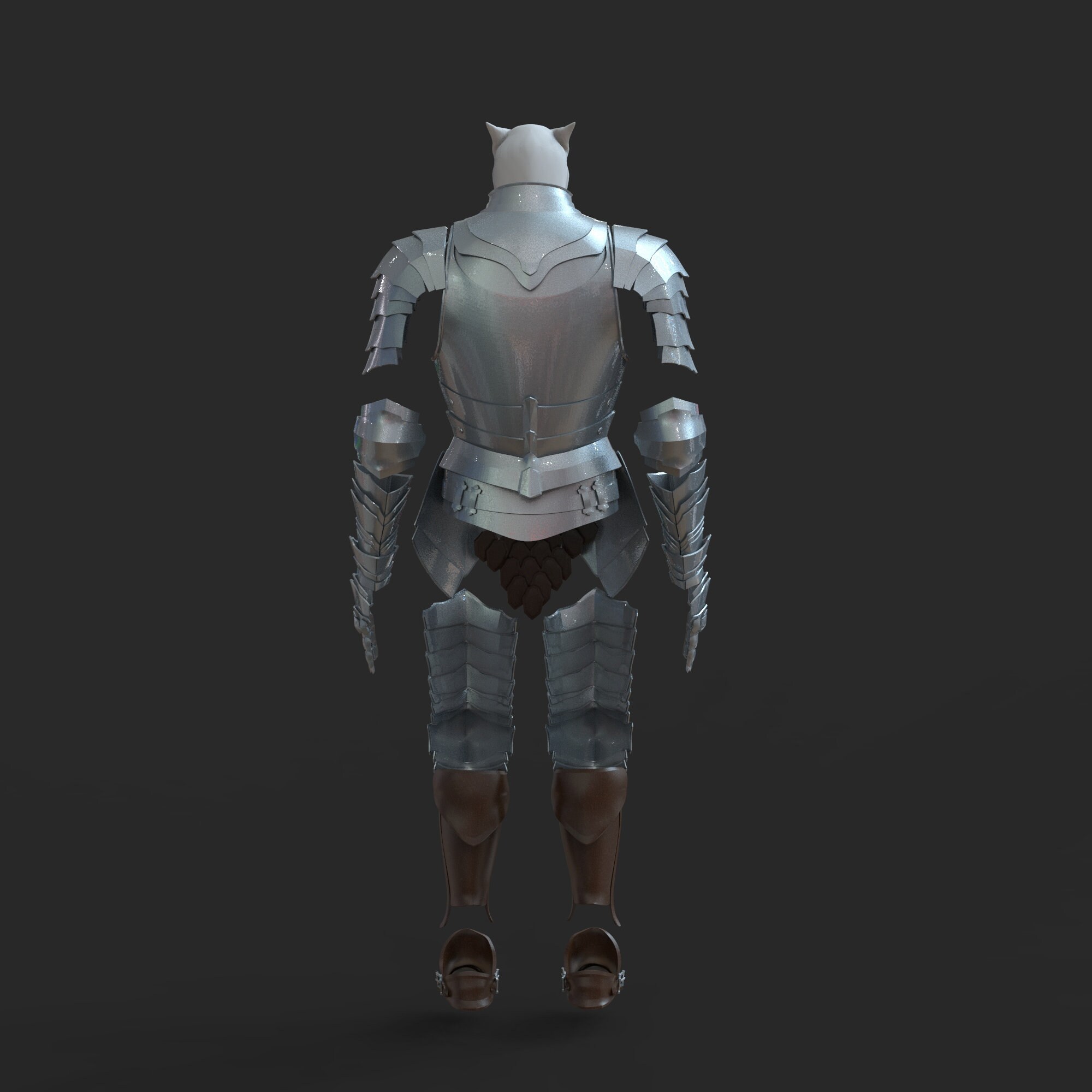 Blaid Wolf Custom Full Body Wearable Armor With Head and Sword - Etsy