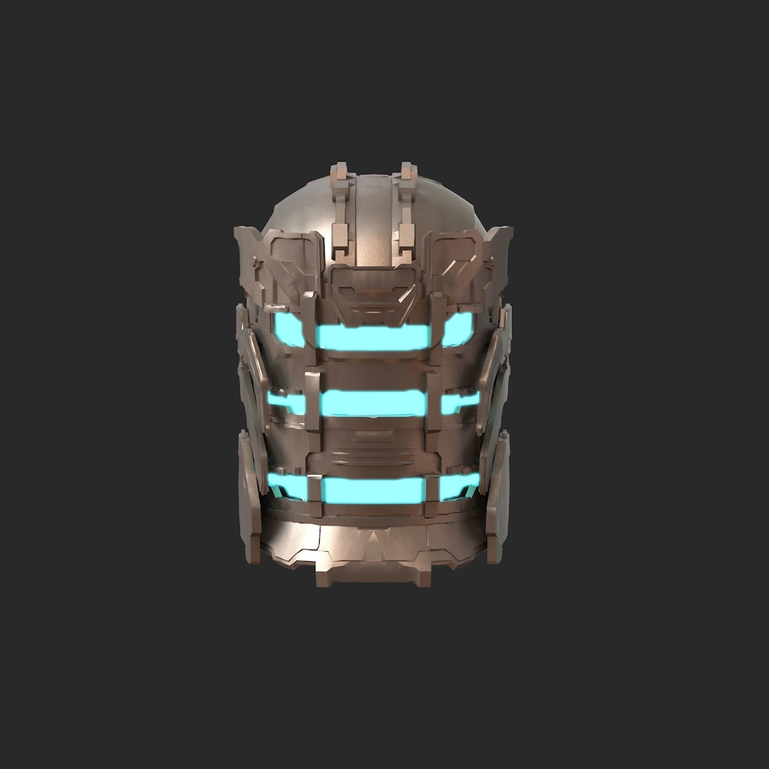 Isaac Clarke Level 5 Dead Spce Custom Full Wearable Helmet 3D Model STL ...