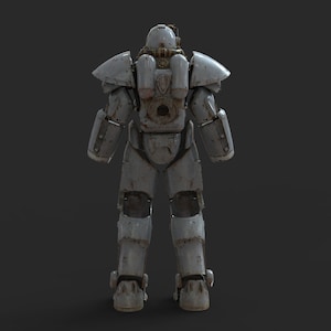 Fallout T-51B Power Armor Custom V2 Full Body Wearable Armor With Helmet 3D Model STL - Etsy