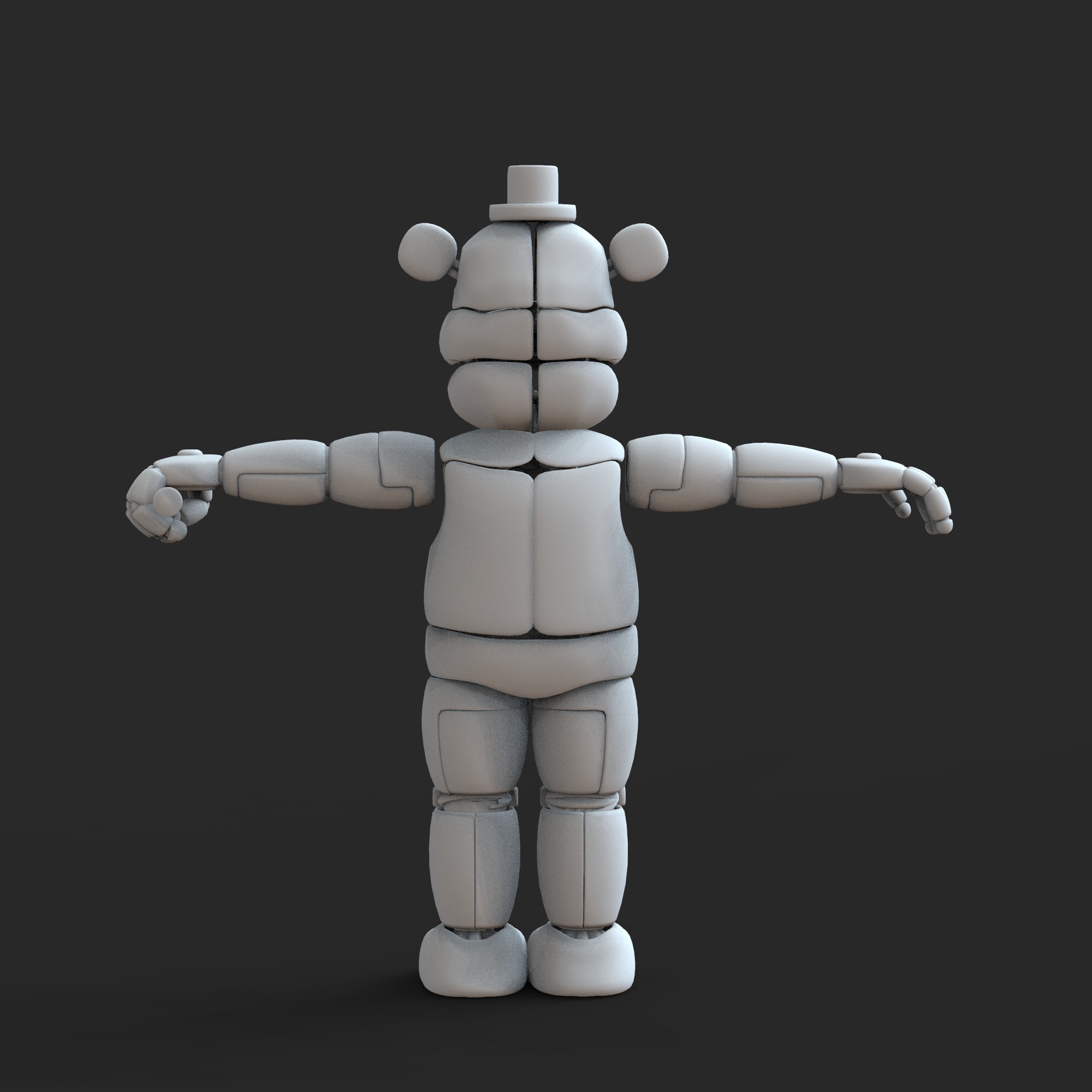 Funtime Freddy SL Furry Custom Full Body Wearable Parts With Helmet 3D Model STL - Etsy