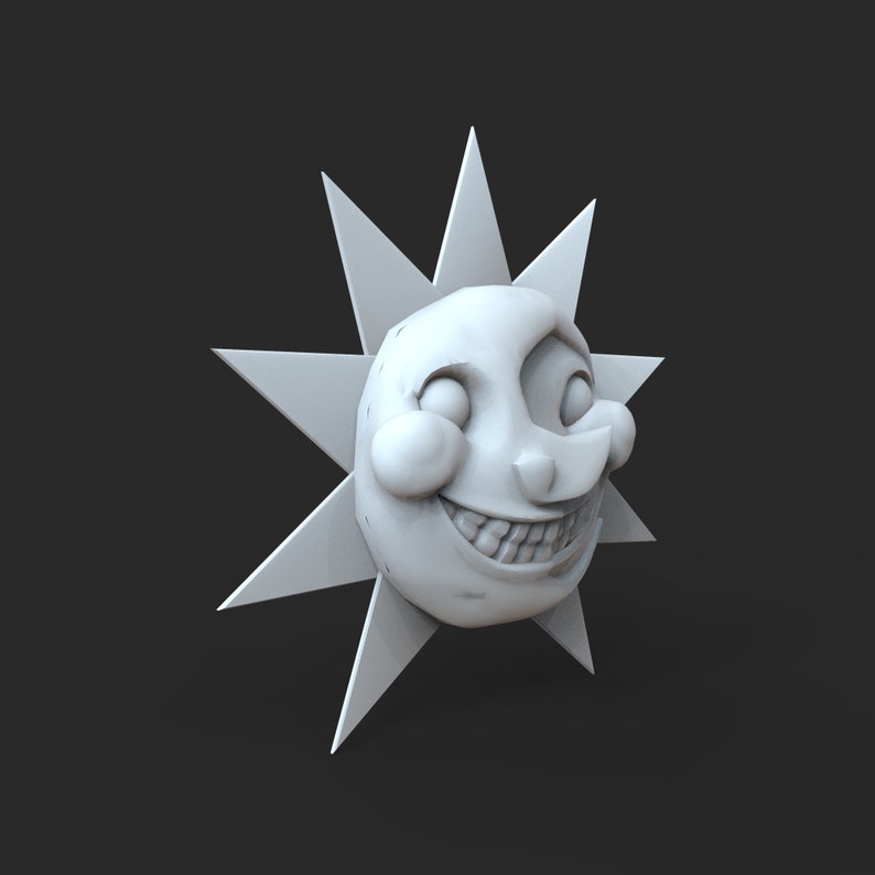 Sundrop Daycare Furry Custom Mask Wearable 3D Model STL - Etsy