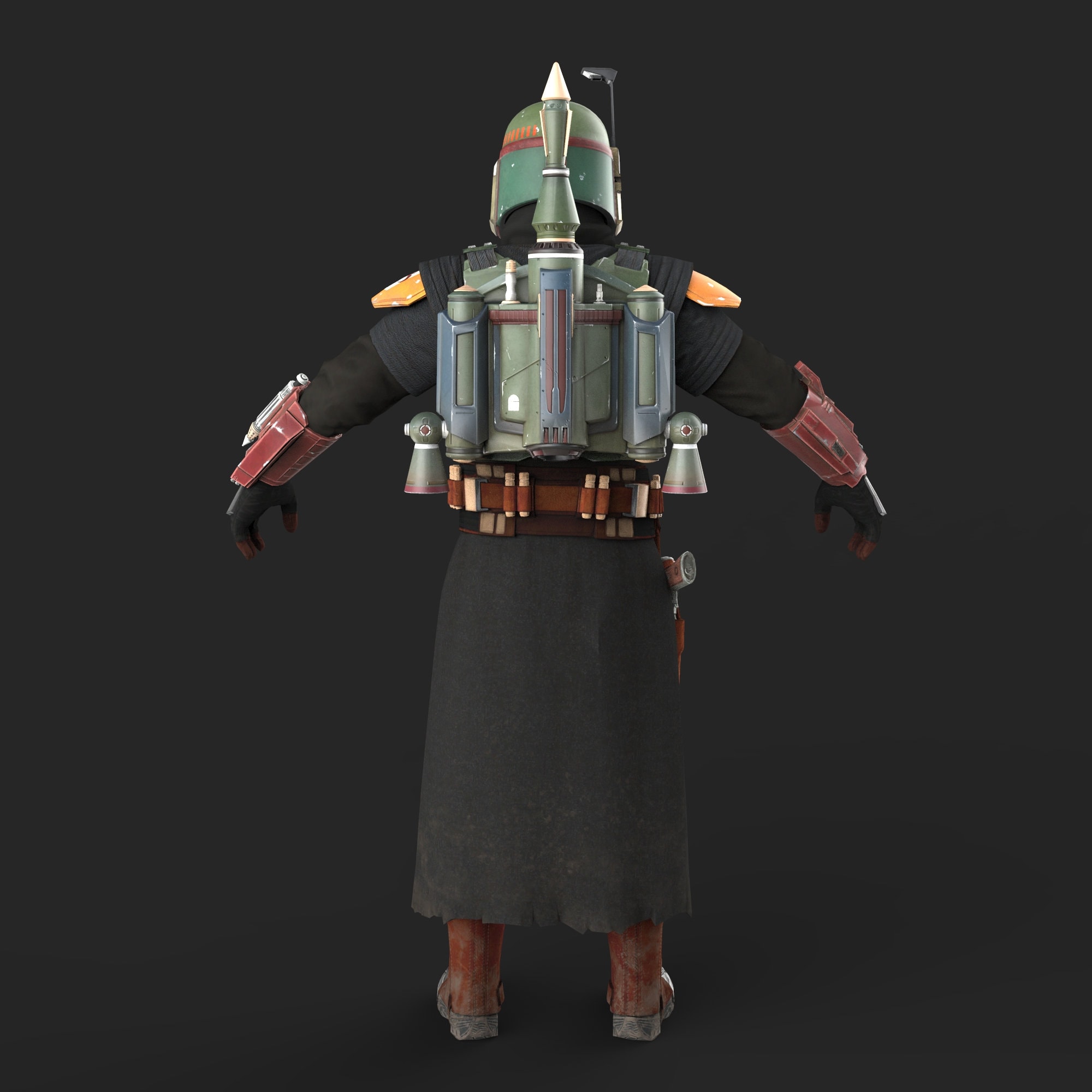 Book of Boba Fett Custom Full Body Wearable Armor With Helmet - Etsy