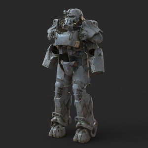 Fallout 4 T-60 Power Armor Custom V2 Full Body Wearable Armor With Helmet 3D Model STL - Etsy