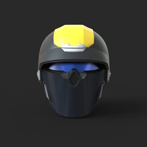 Helldiver FS-05 Marksman Custom Full Wearable Helmet 3D Model STL - Etsy