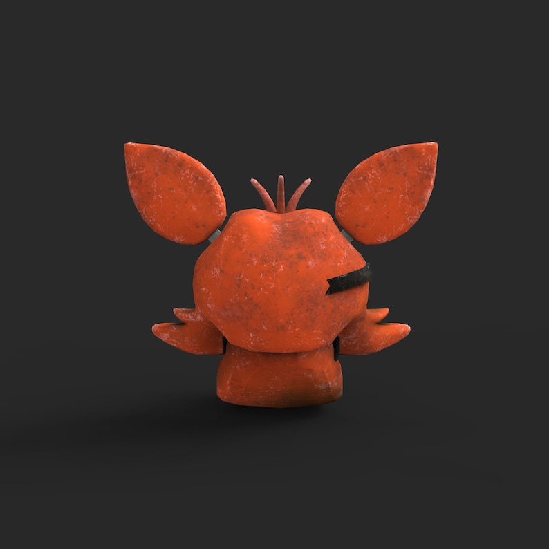 Foxy 1 Furry Custom Mask Wearable 3D Model STL - Etsy