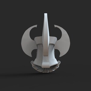 Crucible Axe Knight Custom Full Helmet Wearable 3D Model STL - Etsy