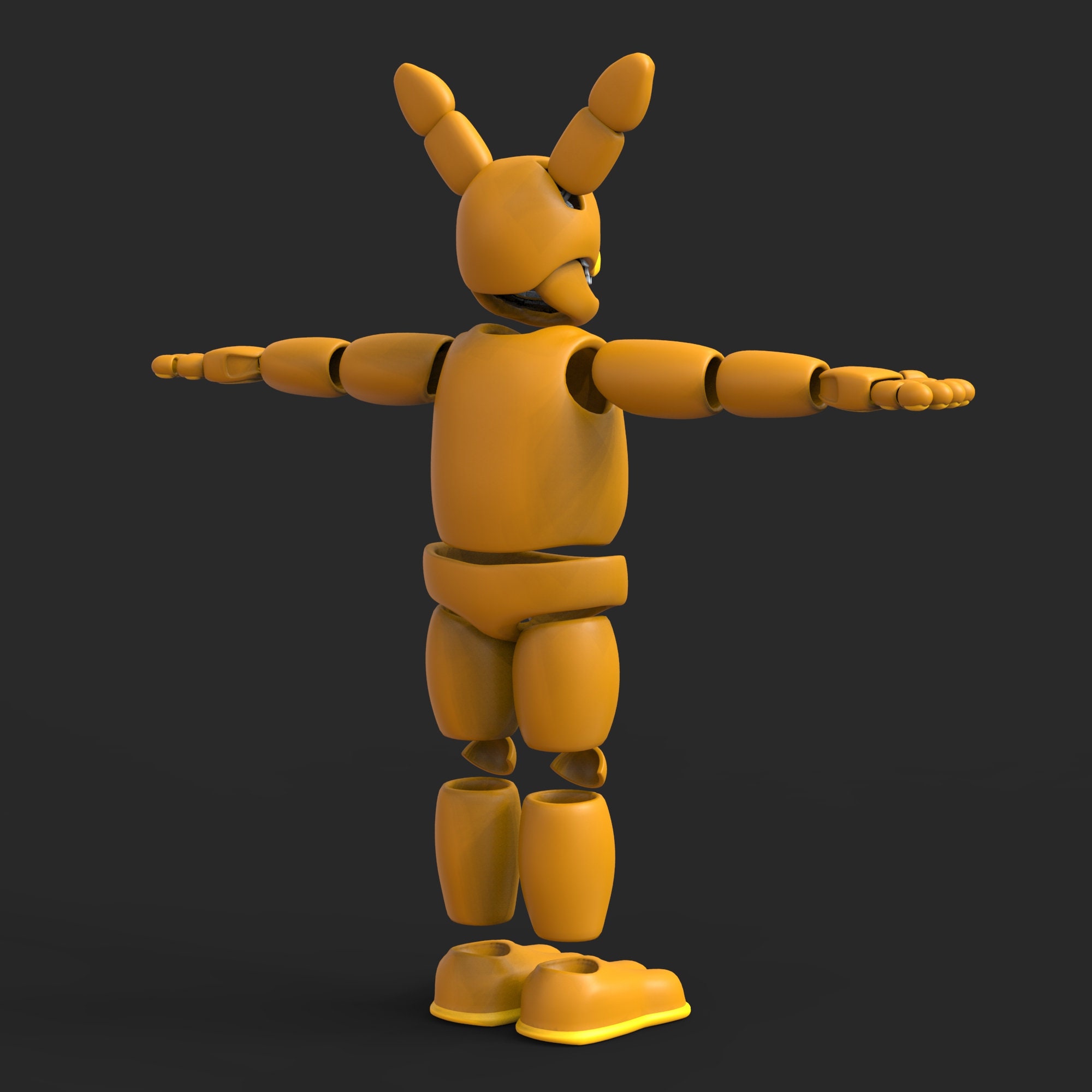 Spring Bonnie Movie Version Furry Custom Full Body Wearable Body With ...