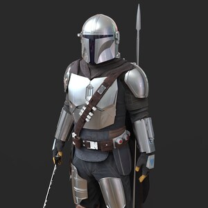 Mndalorian Din Djarin Screen Accurate Full Body Wearable Beskar Armor ...