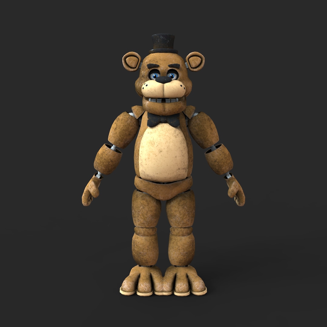 Freddy 1 Furry Custom Full Body Wearable With Mask Wearable 3D Model ...