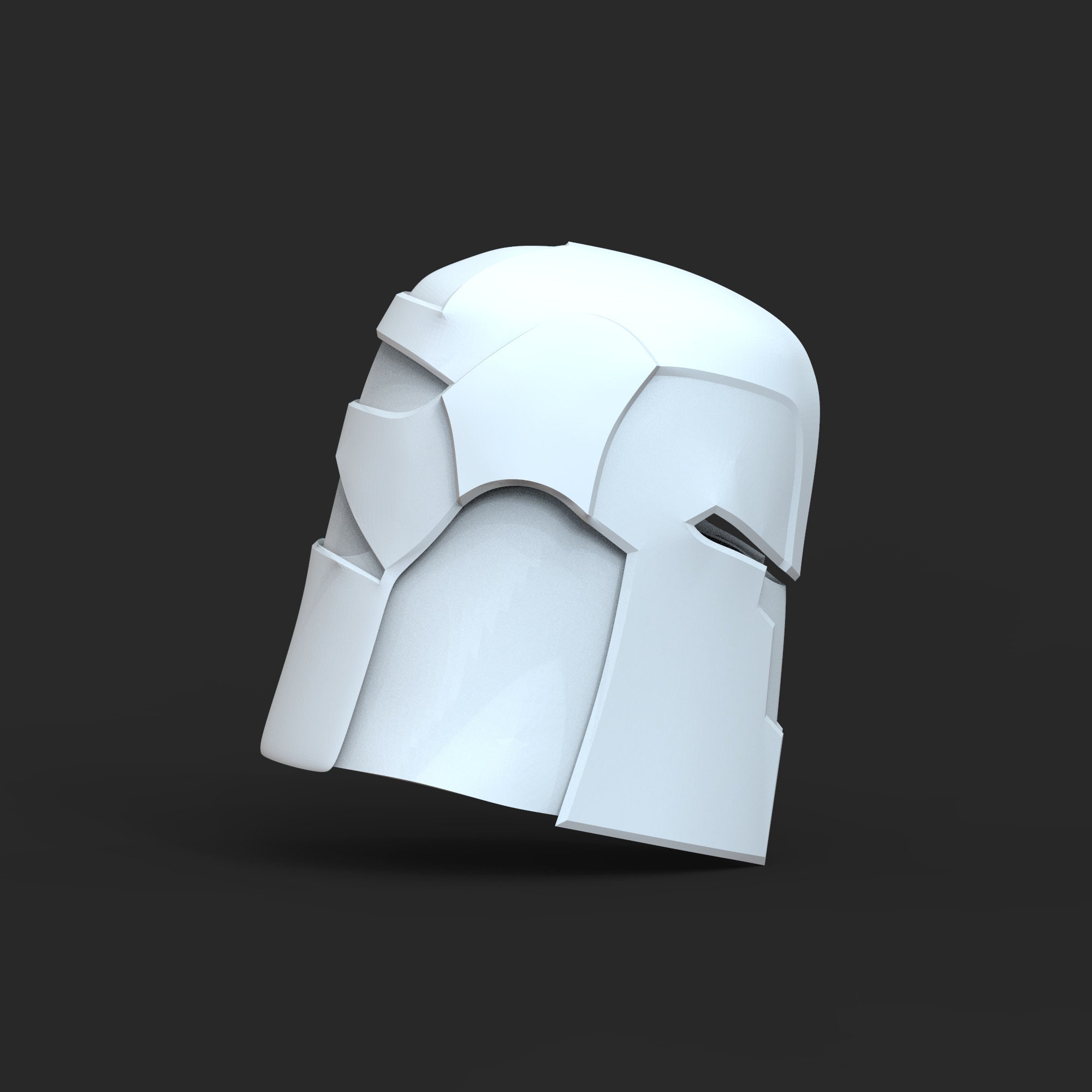 Night Cavalry Knight Custom Full Helmet Wearable 3D Model STL - Etsy