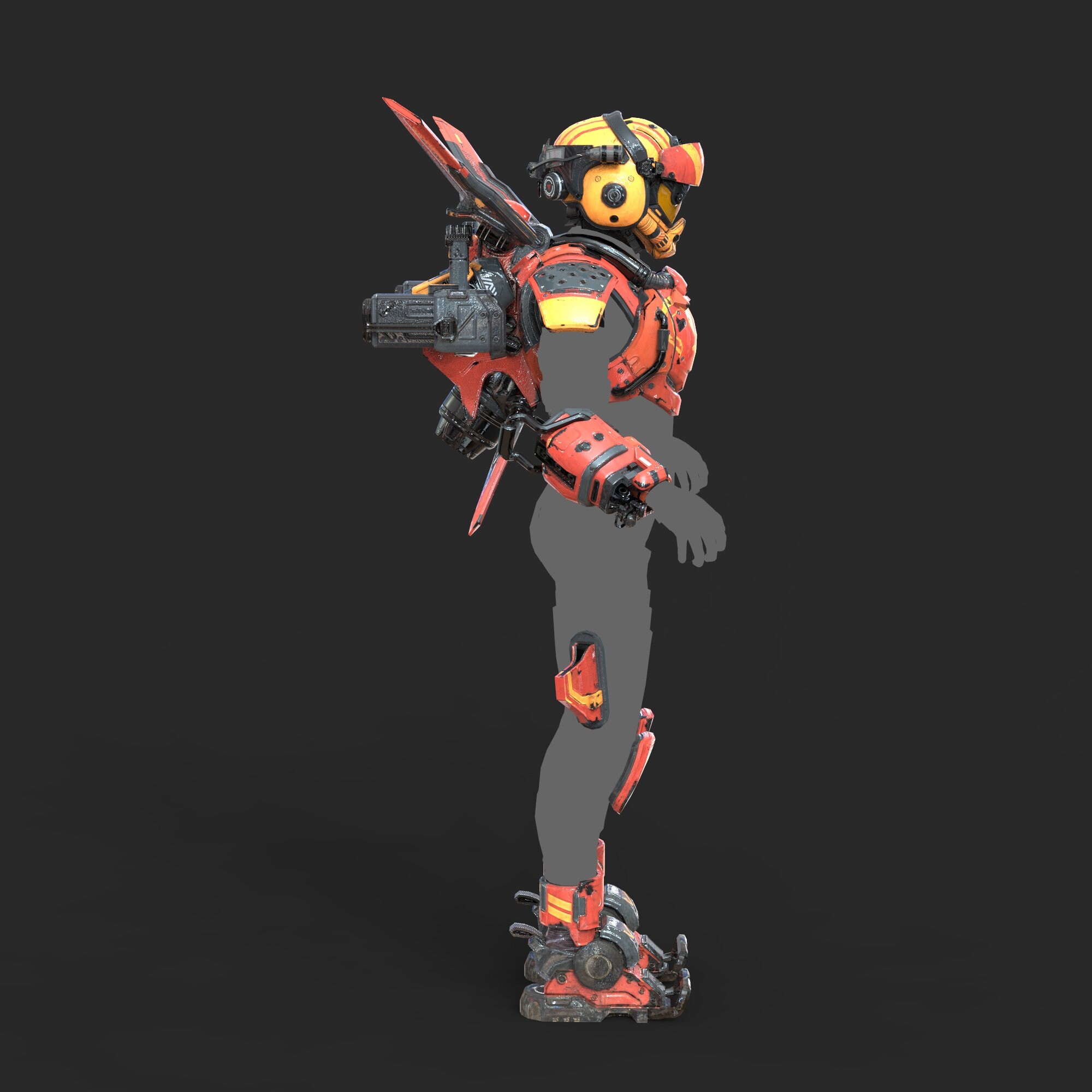 Valkyrie Birthright Custom Full Body Wearable Armor With Helmet 3D ...