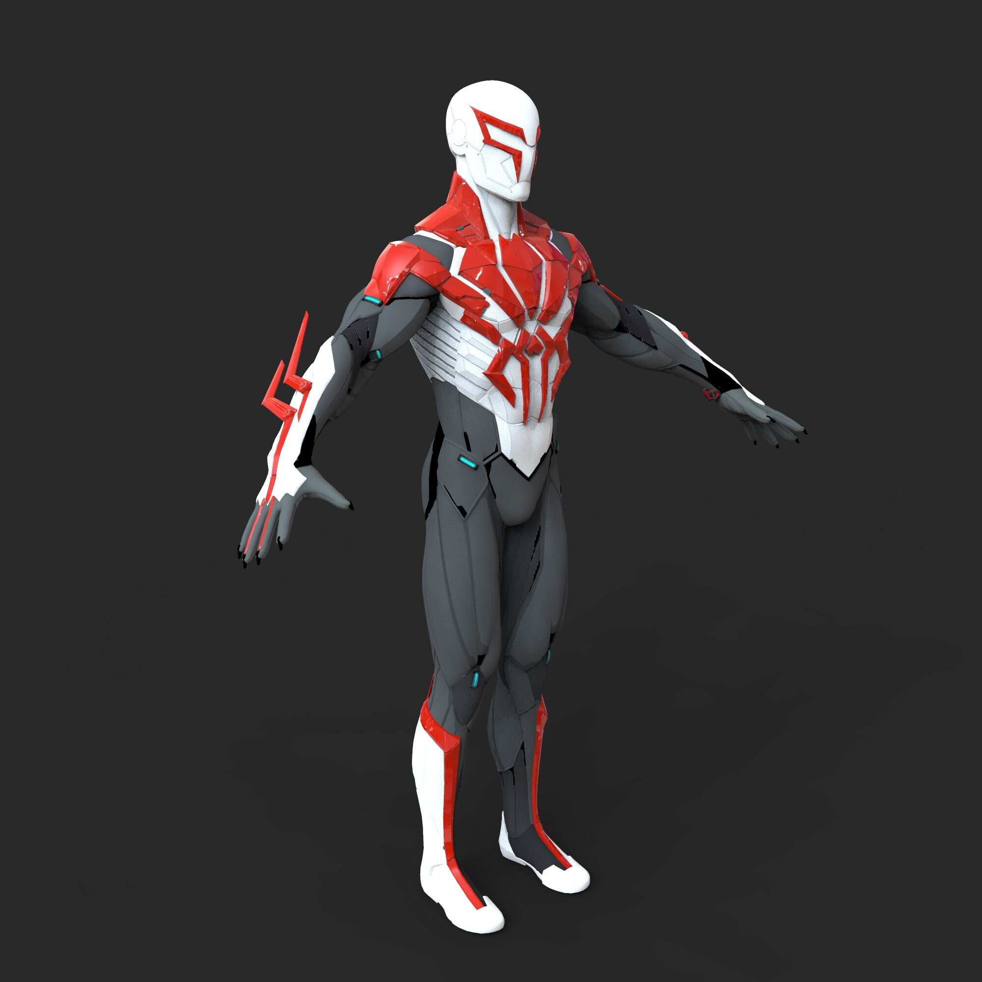 Ironspider 2099 Custom Full Body Wearable Armor With Helmet 3D - Etsy