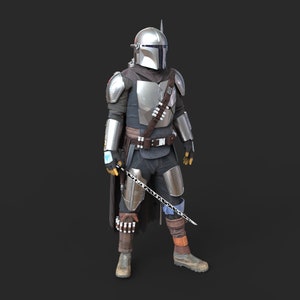Mndalorian Din Djarin Screen Accurate Full Body Wearable Beskar Armor ...