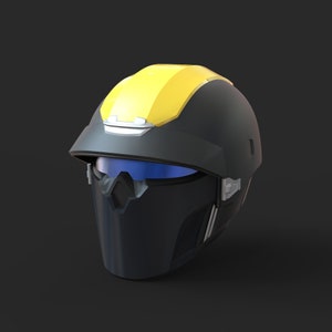 Helldiver FS-05 Marksman Custom Full Wearable Helmet 3D Model STL - Etsy