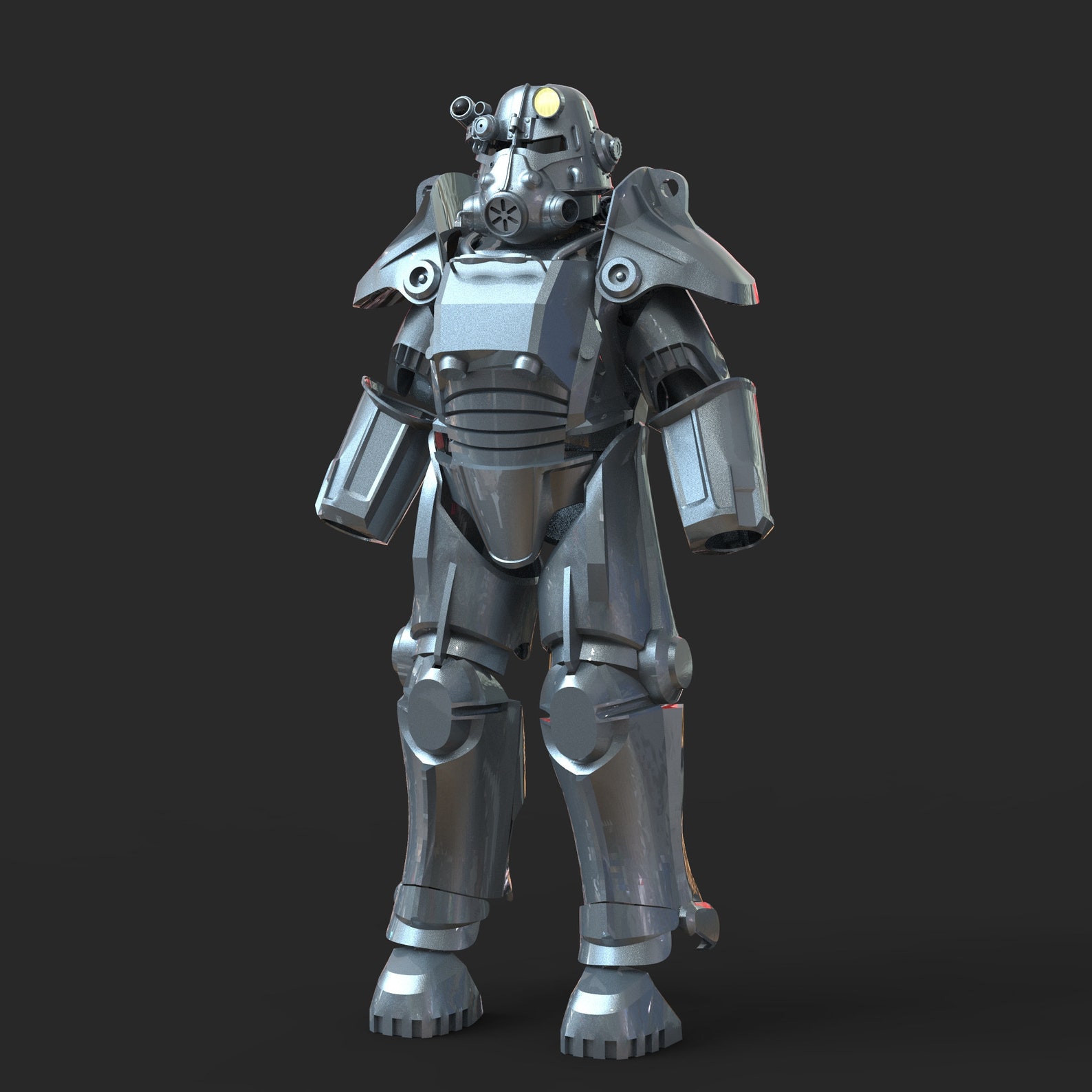 Fallout 4 T-45 Power Armor Custom Full Body Wearable Armor With Helmet ...