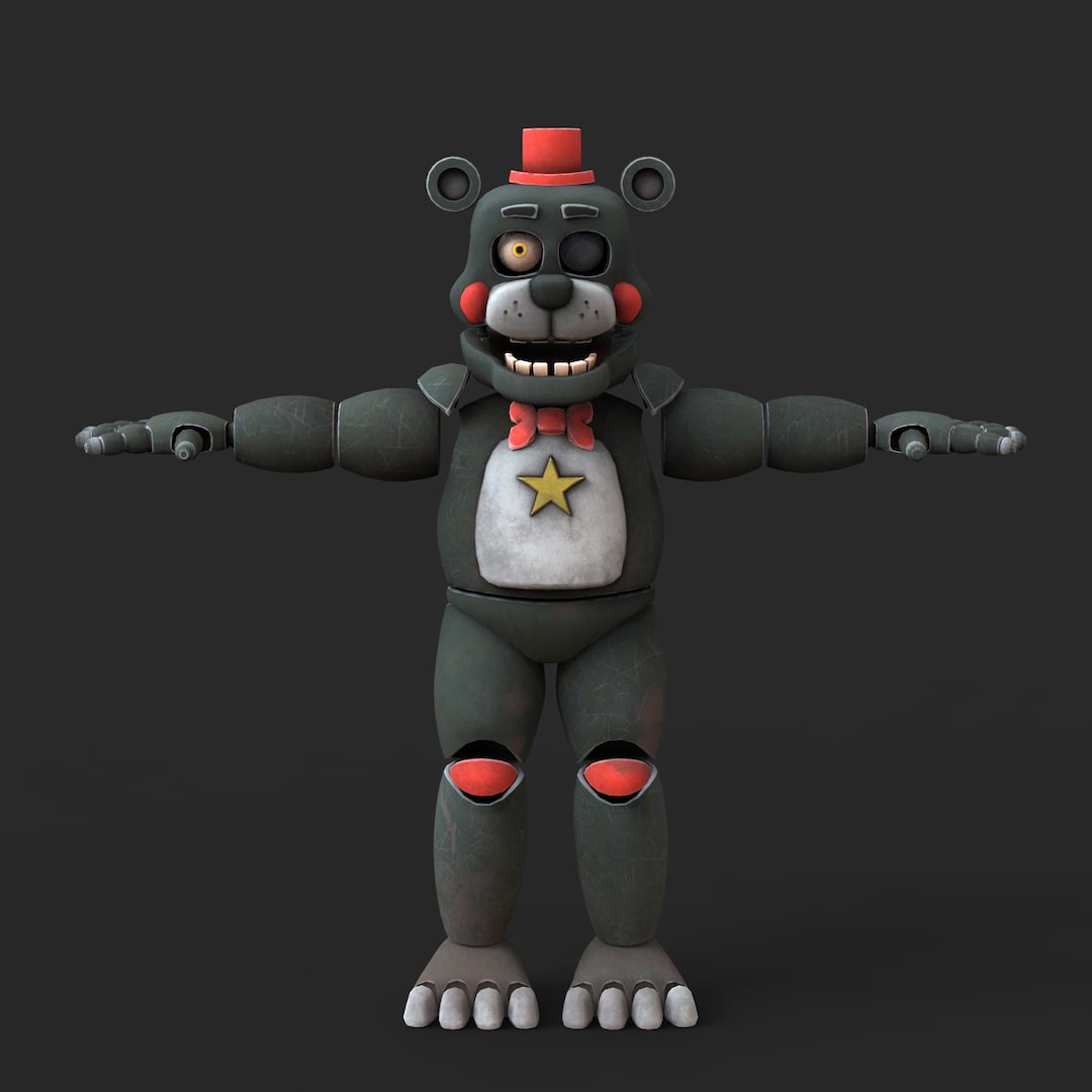 Lefty Help Wanted 2 Custom Full Body Wearable Parts With Head 3D Model ...