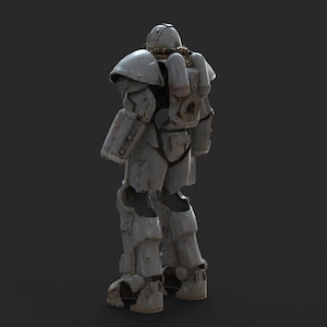 Fallout T-51B Power Armor Custom V2 Full Body Wearable Armor With ...