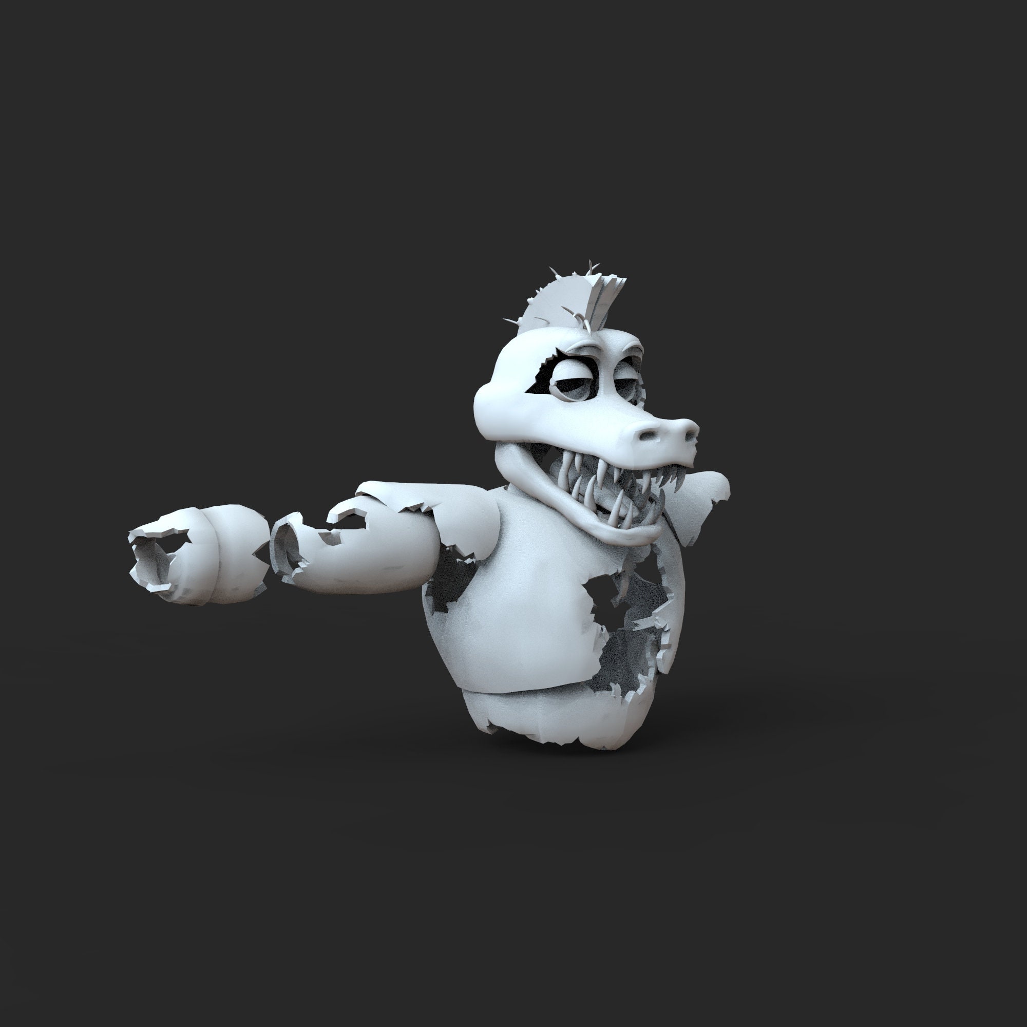 Shattered Gator Security Break Furry Custom Full Body Wearable - Etsy