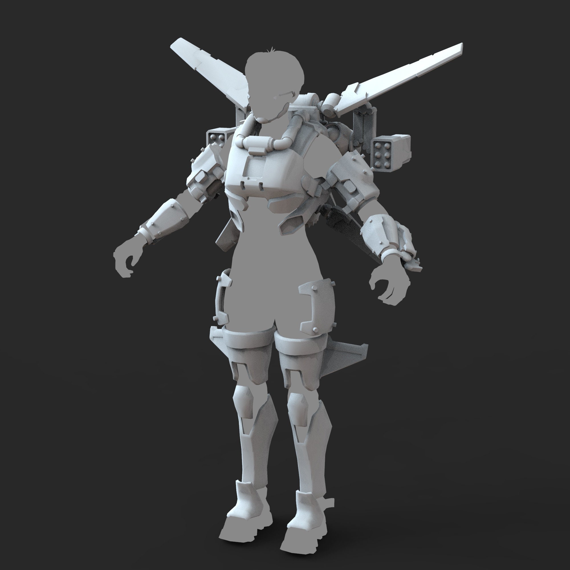 Valkyrie Classic Custom Full Body Wearable Armor With Helmet 3D Model ...