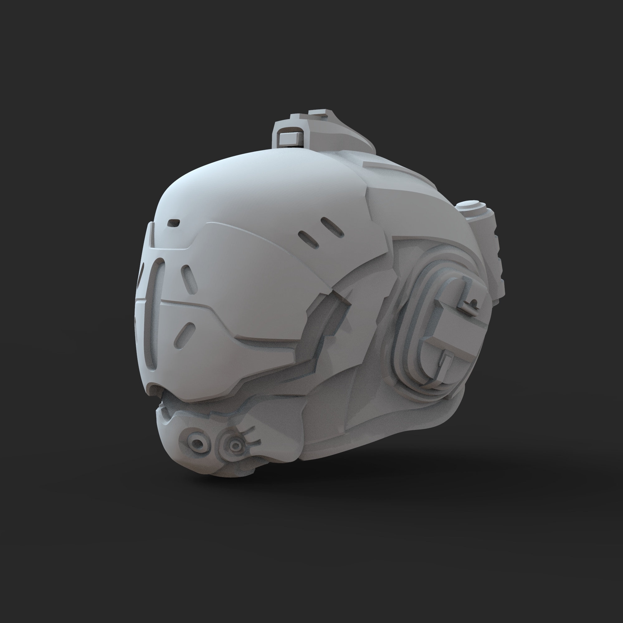 Titanfal 2 Pilot Kane Custom Full Wearable Helmet 3D Model STL - Etsy