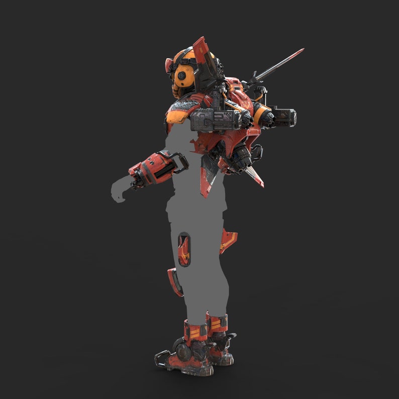 Valkyrie Birthright Custom Full Body Wearable Armor With Helmet 3D ...