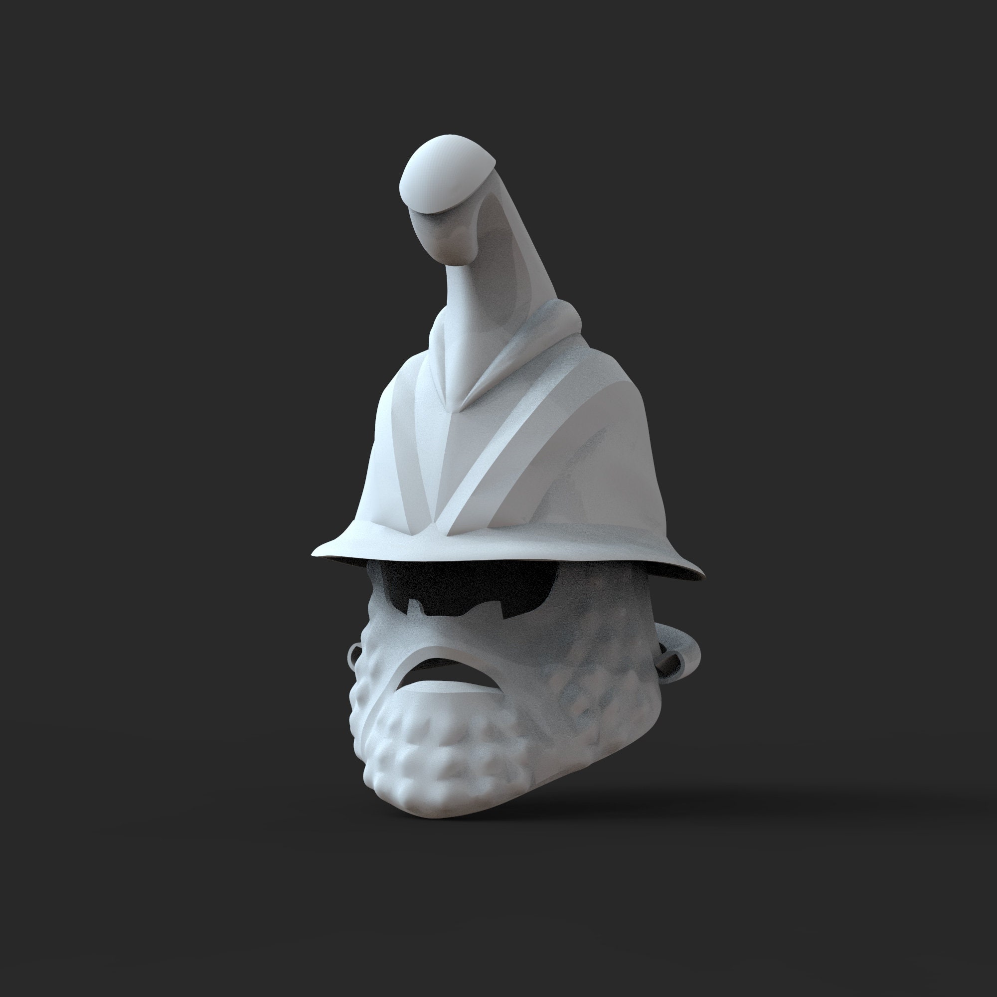Bull Goat Knight Custom Full Helmet Wearable 3D Model STL - Etsy