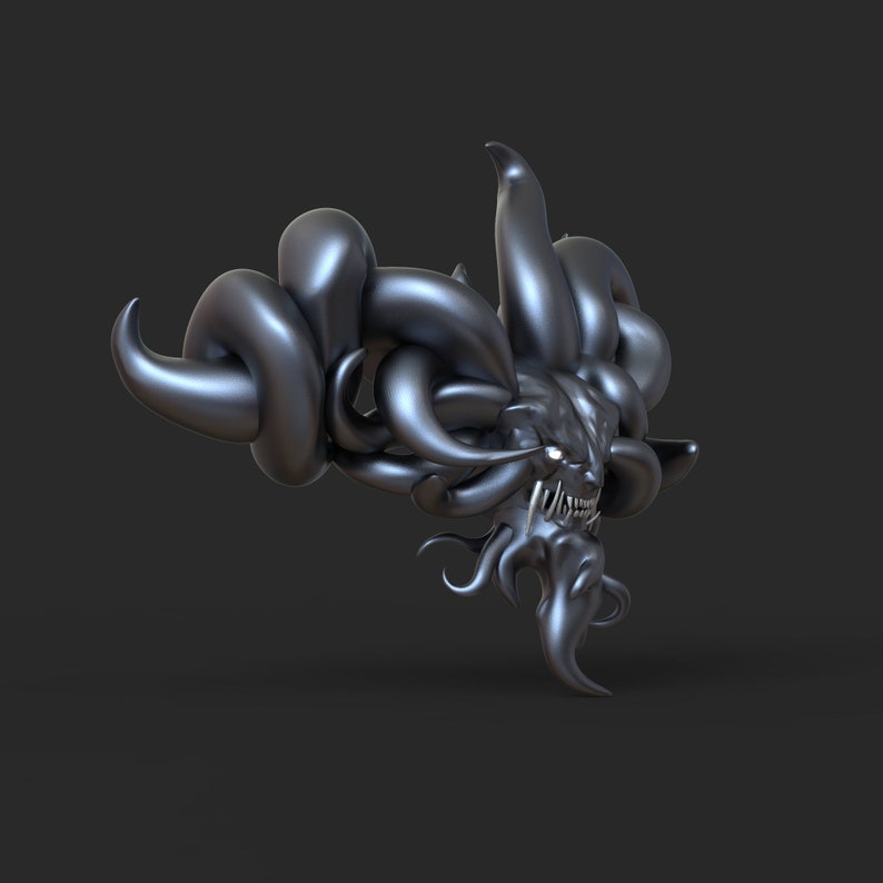 Mohg Lord of Blood Custom Full Wearable Head and Trident 3D Model STL ...