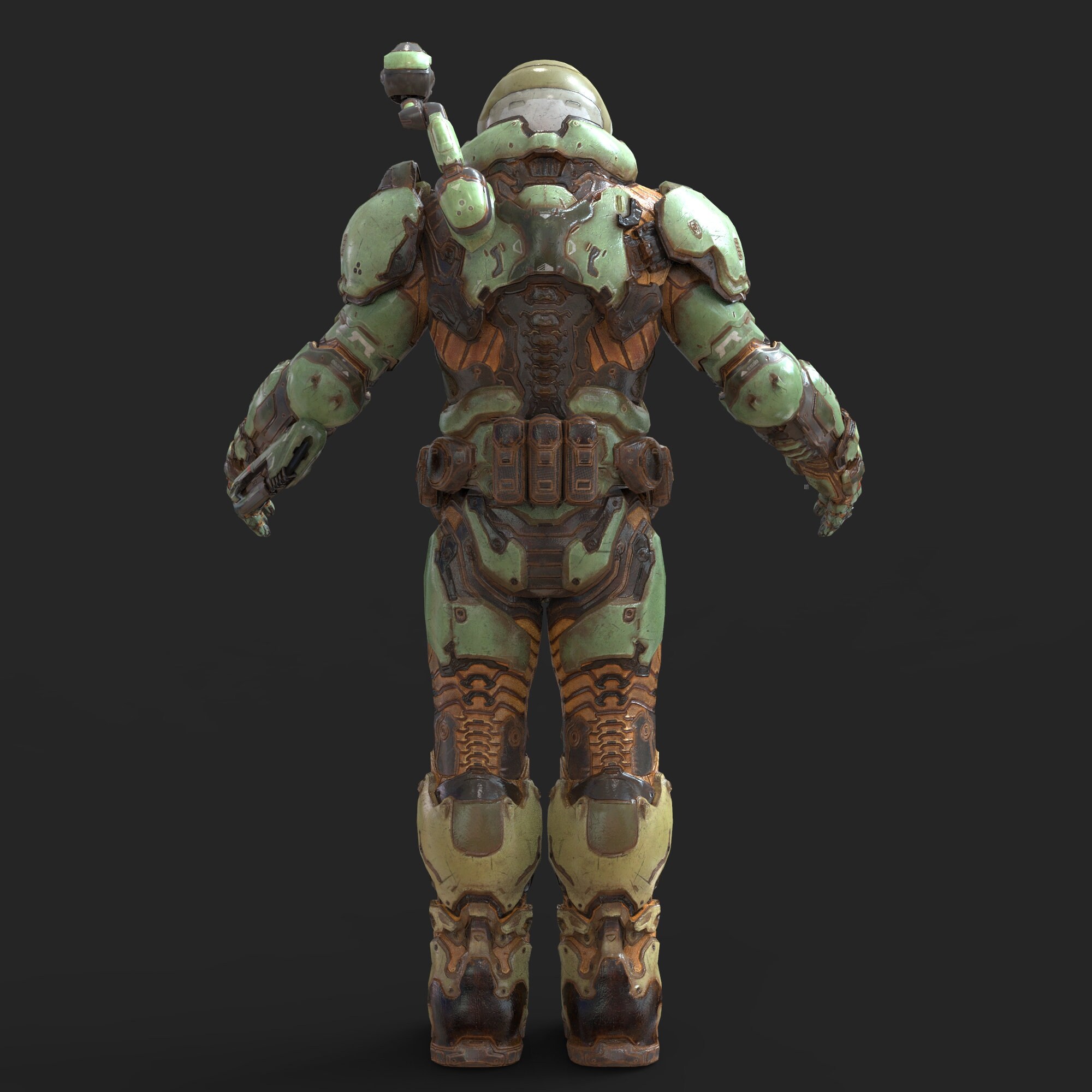Doomguy Eternal Custom Full Body Wearable Armor With Helmet 3D - Etsy UK