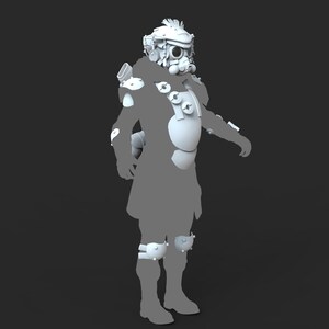 Bloodhound Classic Custom Full Body Wearable Armor With Helmet 3D Model ...