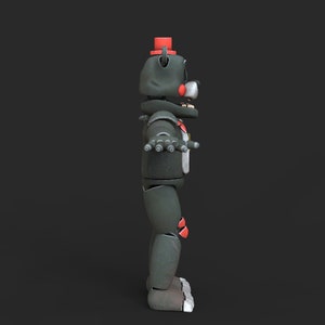 Lefty Help Wanted 2 Custom Full Body Wearable Parts With Head 3D Model ...