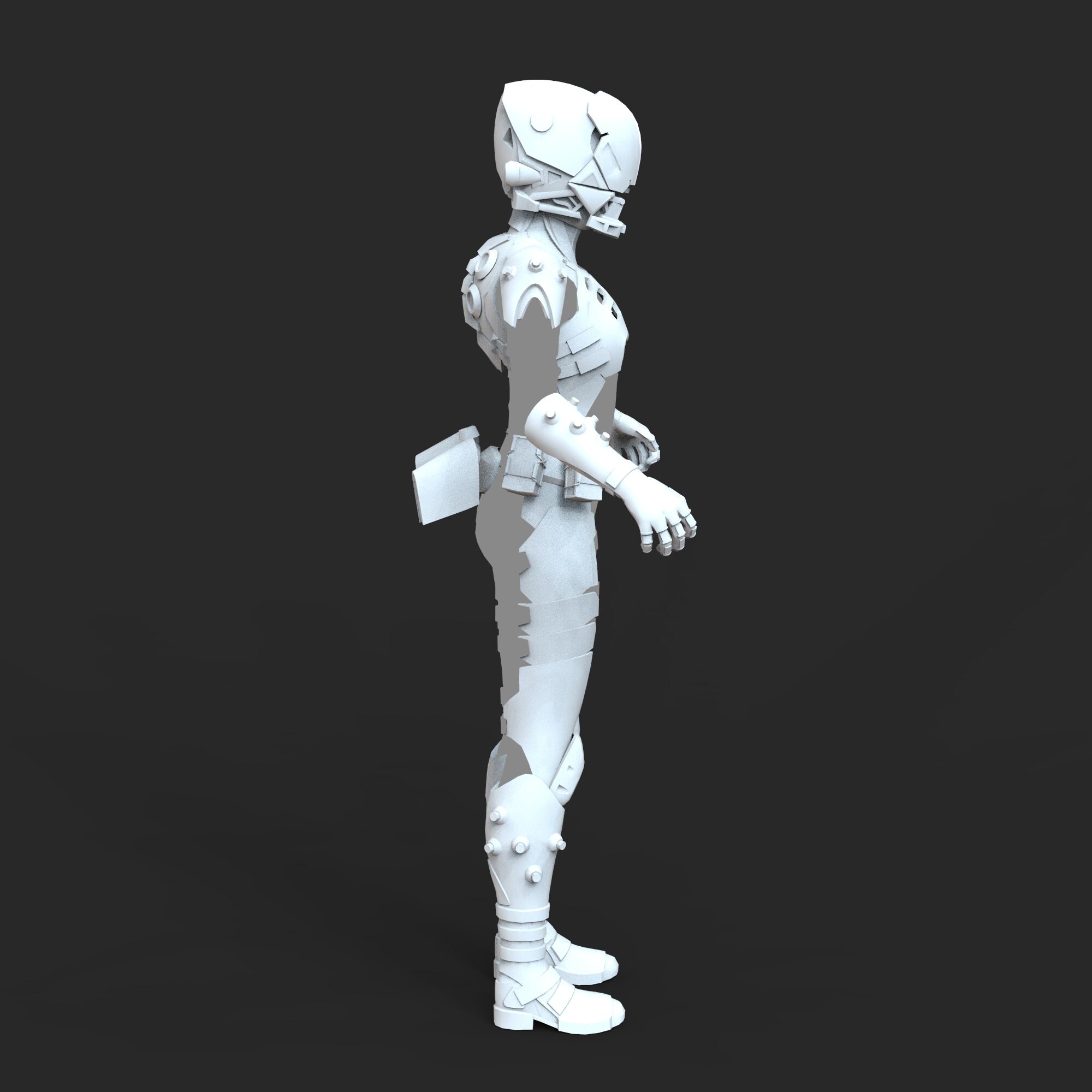 Voidwalker Wraith Custom Full Body Wearable Armor With Helmet 3D Model ...