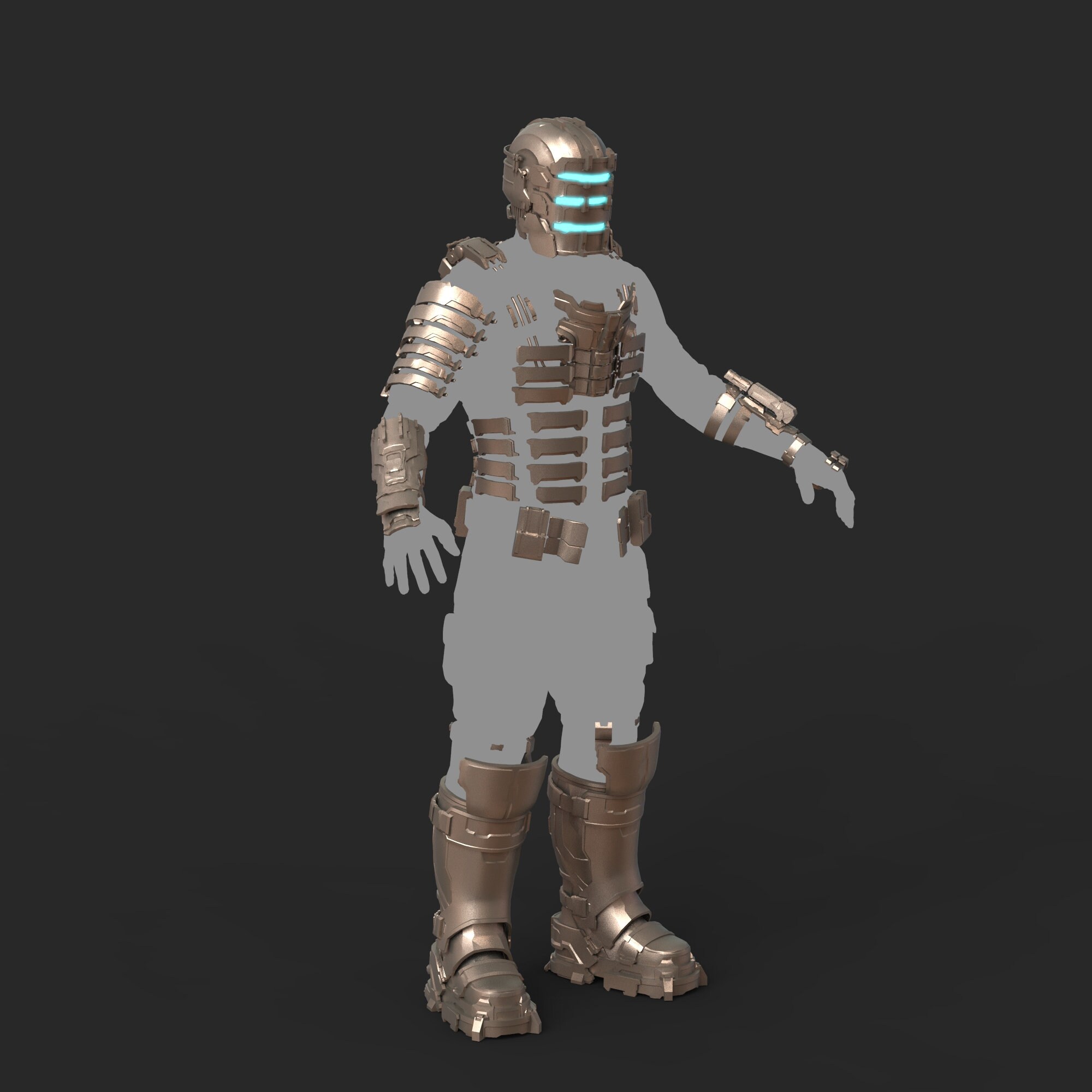 Isaac Clarke Dead Spce Accurate Custom Full Wearable Armor With Helmet ...