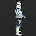 Captain Rex Phase 1 Custom Full Body Wearable Armor With Helmet 3D ...