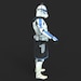 Captain Rex Phase 2 Custom Full Body Wearable Armor With Helmet 3D ...