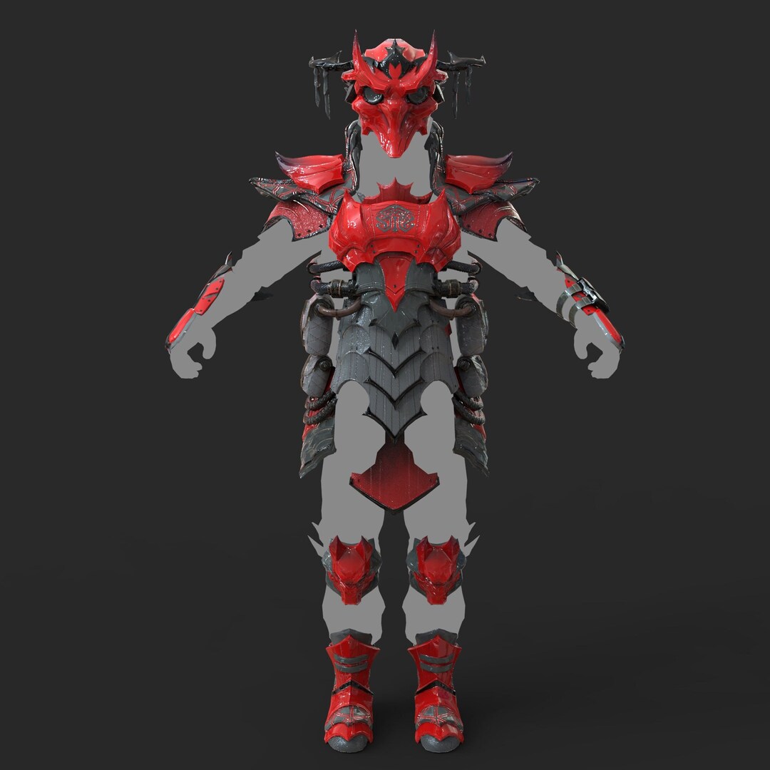 The Intimidator Bloodhound Custom Full Body Wearable Armor With Helmet ...