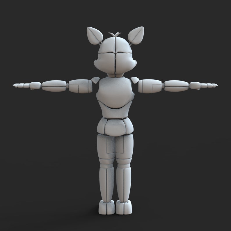 Funtime Foxy SL Furry Custom Full Body Wearable Parts With Helmet 3D ...