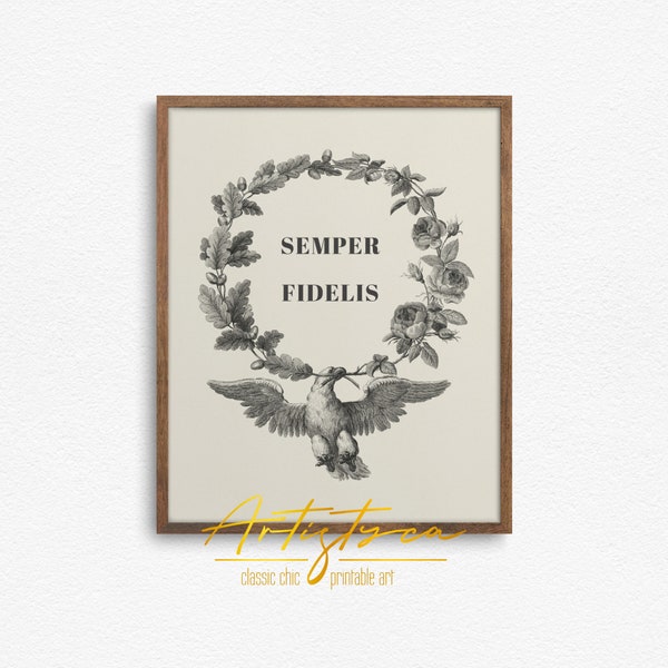 Semper Fidelis - Etsy