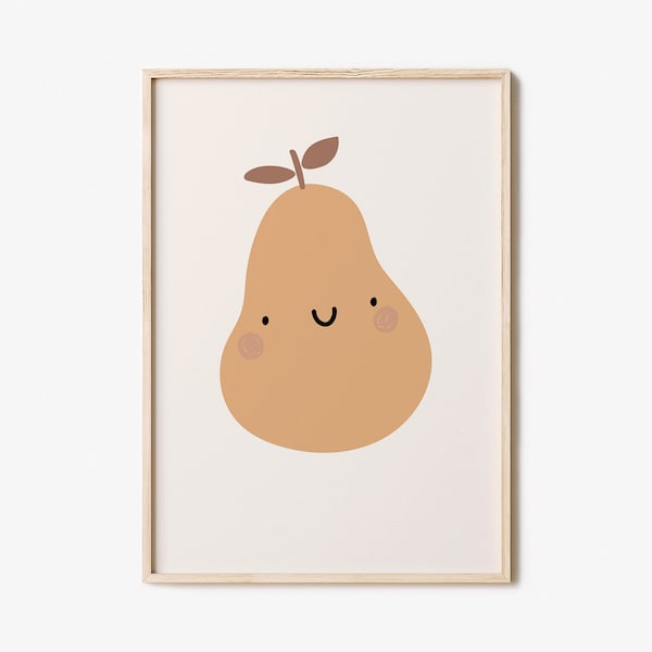 Pear Wall Art - Etsy